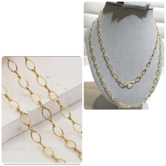 Jewelry | 4 Golden Layered Neck Chain 65mm Stainless Steel | Poshmark
